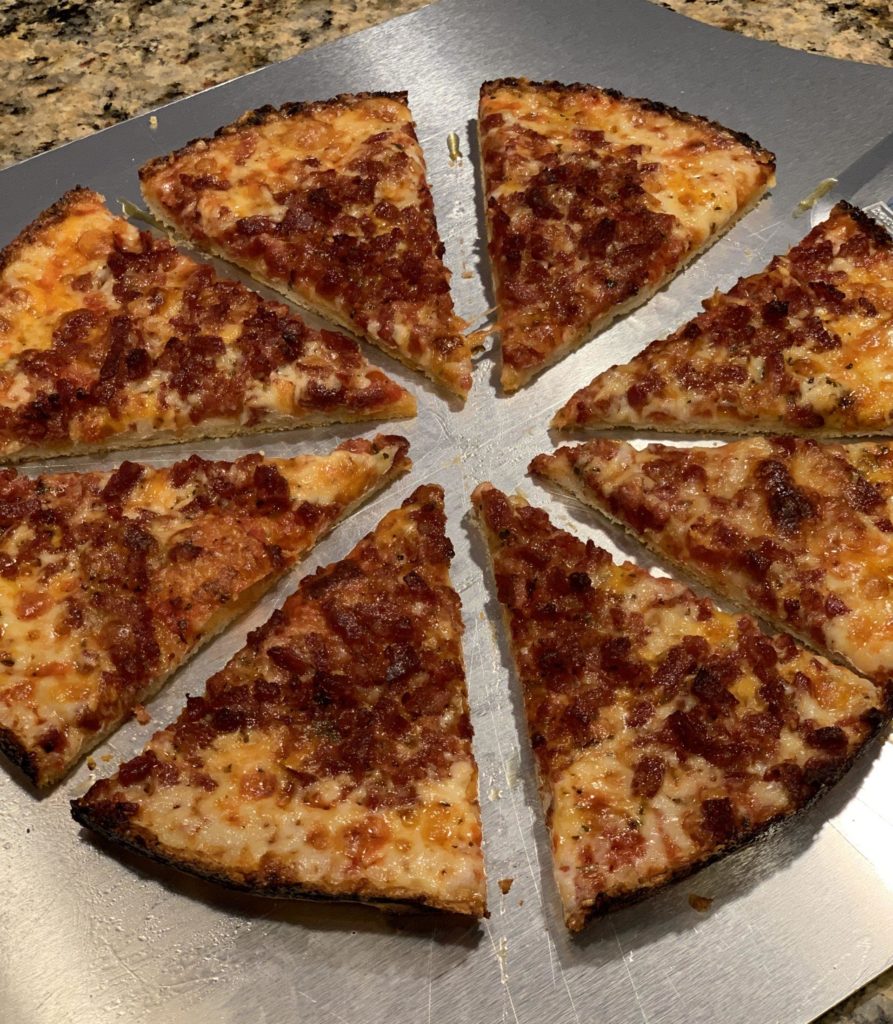 Laced Edges or Burnt Crust? - Homemade Bar Pizza